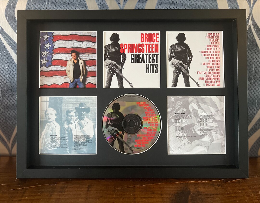 Bruce Springsteen | Greatest Hits | CD Wall Display | Frame Not ...