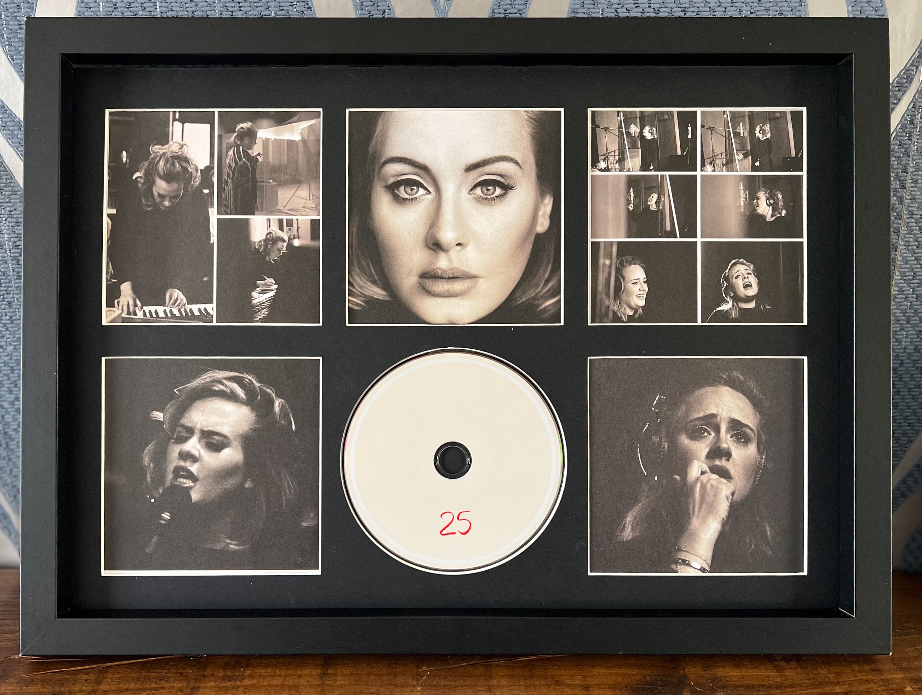 Adele 25 CD Wall Display Frame Not Included - Etsy