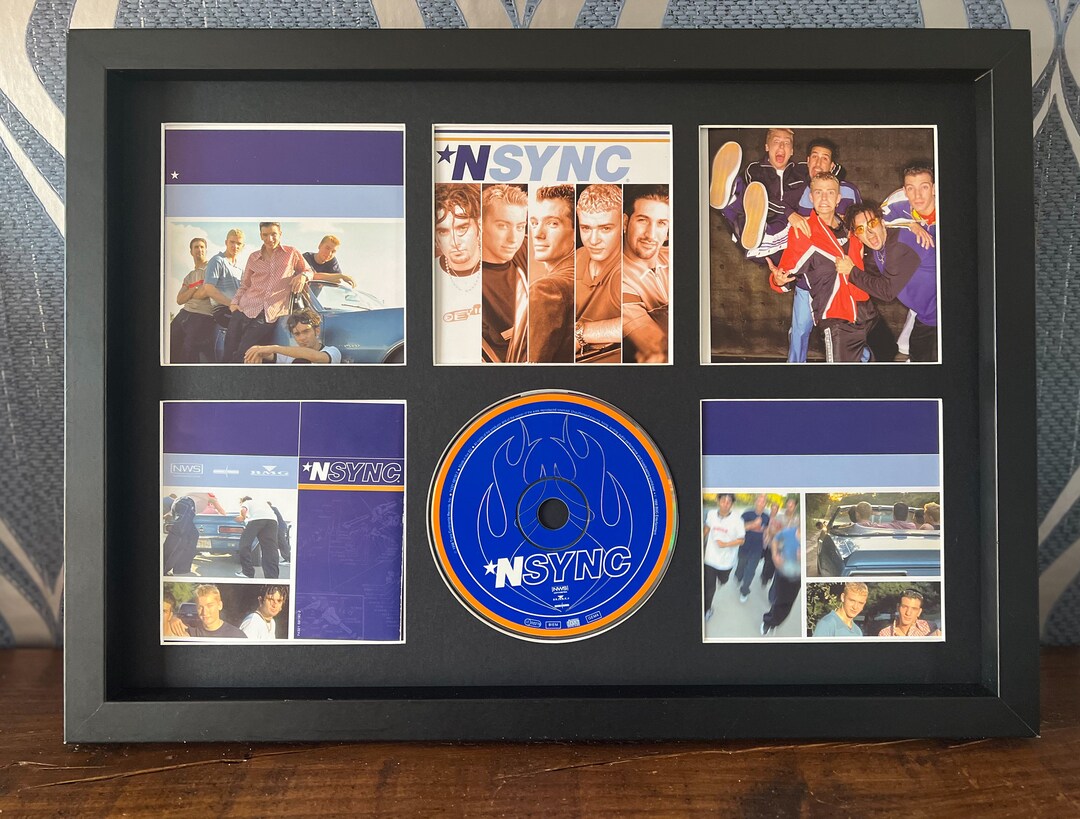 Nsync | Nsync | CD Wall Display | Frame Not Included | - Etsy