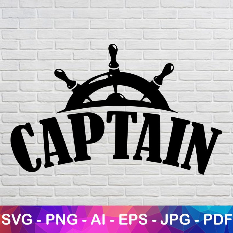 Boat Captain Svg - Etsy