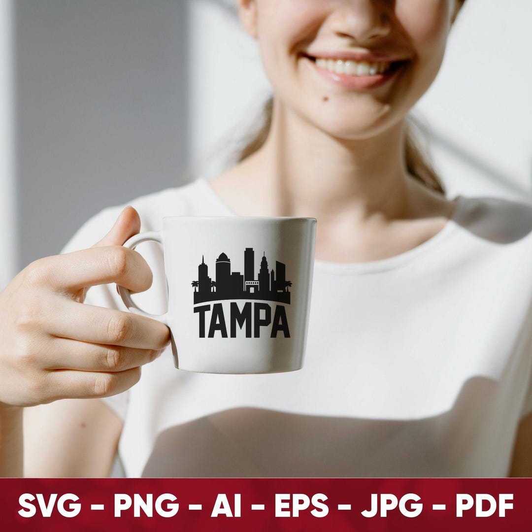 Tampa City Svg, Silhouette Svg, Tampa Skyline Png, Digital Download - Etsy