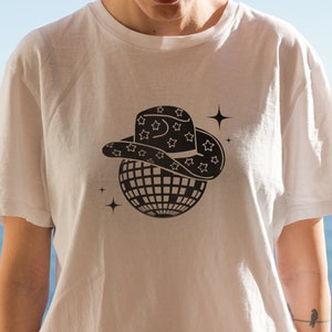 Rodeo Disco Ball Svg, Cowgirl Disco Ball Svg File, Cowboy Svg ...