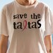 Save the Tatas Svg, Png, Jpg, Dxf Files for Cricut, Pink Awareness ...