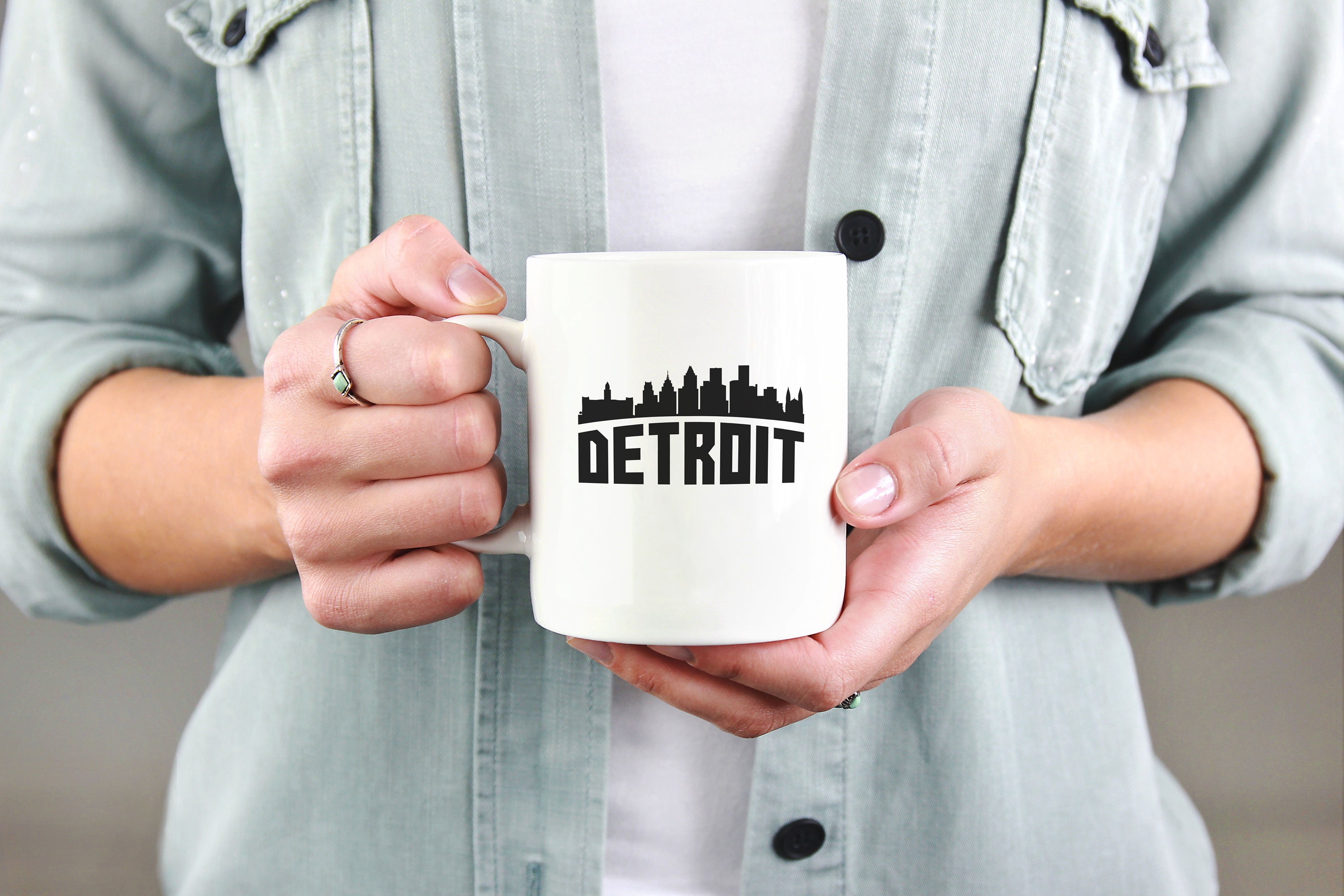 Detroit City Svg, Silhouette Svg, Detroit Skyline Svg, City Logo Svg ...