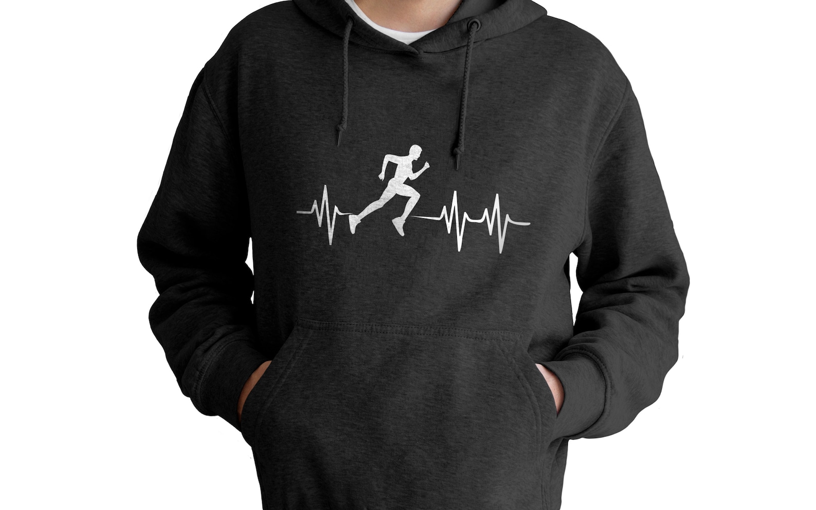 Heartbeat Running Svg File Silhouette Svg Running Svg - Etsy