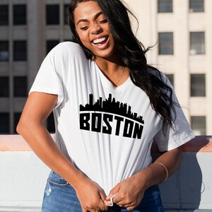 Boston City Svg, Silhouette Svg, Boston Skyline Svg, City Logo Svg ...