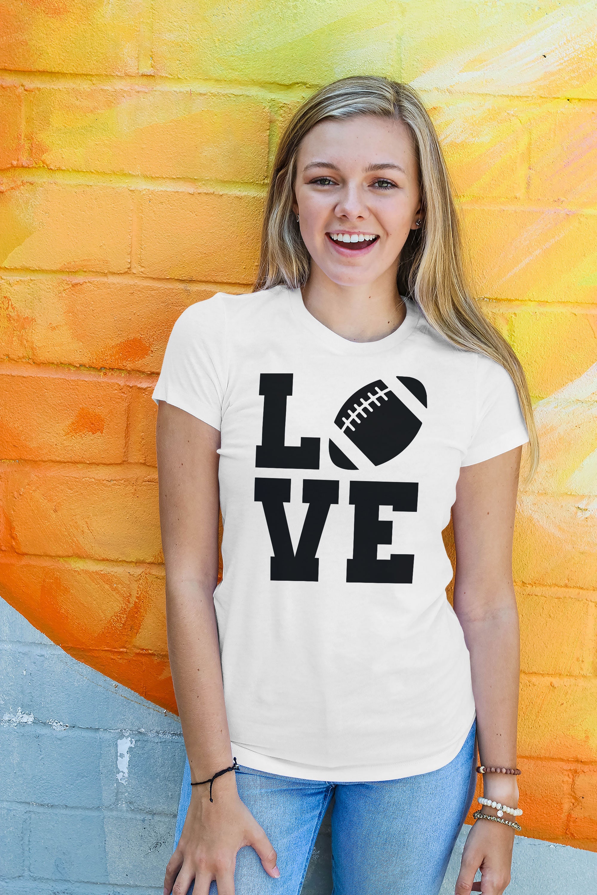 Love Football Svg, Love Svg, Football Svg, Game Day Tshirt, Letter Svg ...