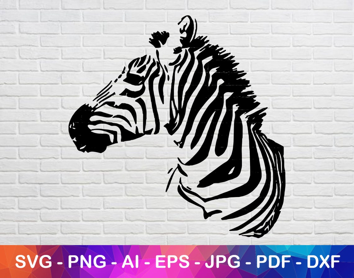 Zebra Svg File Horse Svg File Animal Svg Animal Love Svg - Etsy
