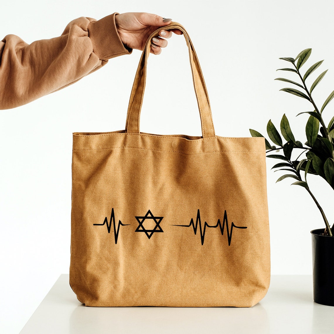 Heartbeat Jewish Svg File Silhouette Svg Jewish Svg - Etsy