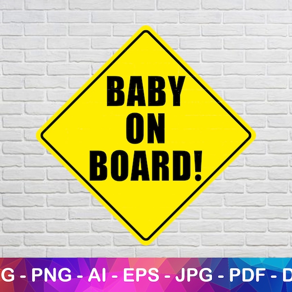 Baby on Board - Etsy