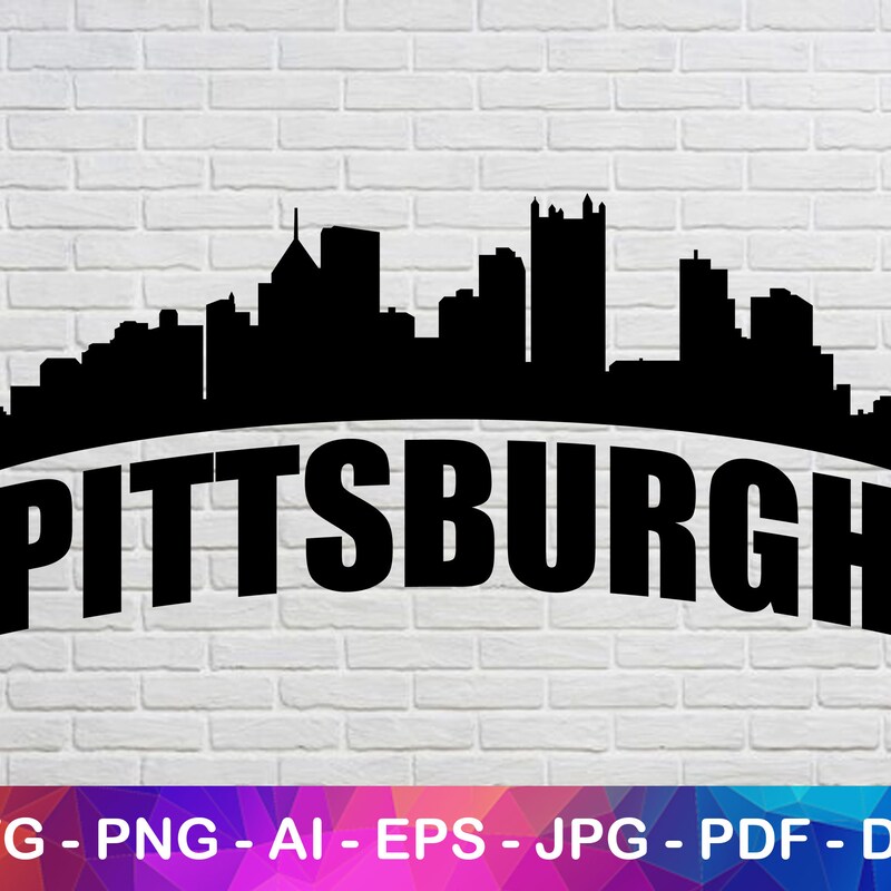 Pittsburgh Svg Logo - Etsy