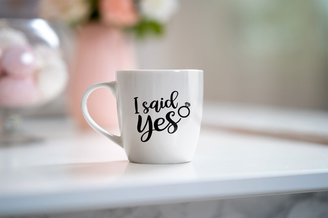 I Said Yes Svg, Yes Svg, Marriage Svg, Funny Svg, Ring Svg, Couple Svg ...