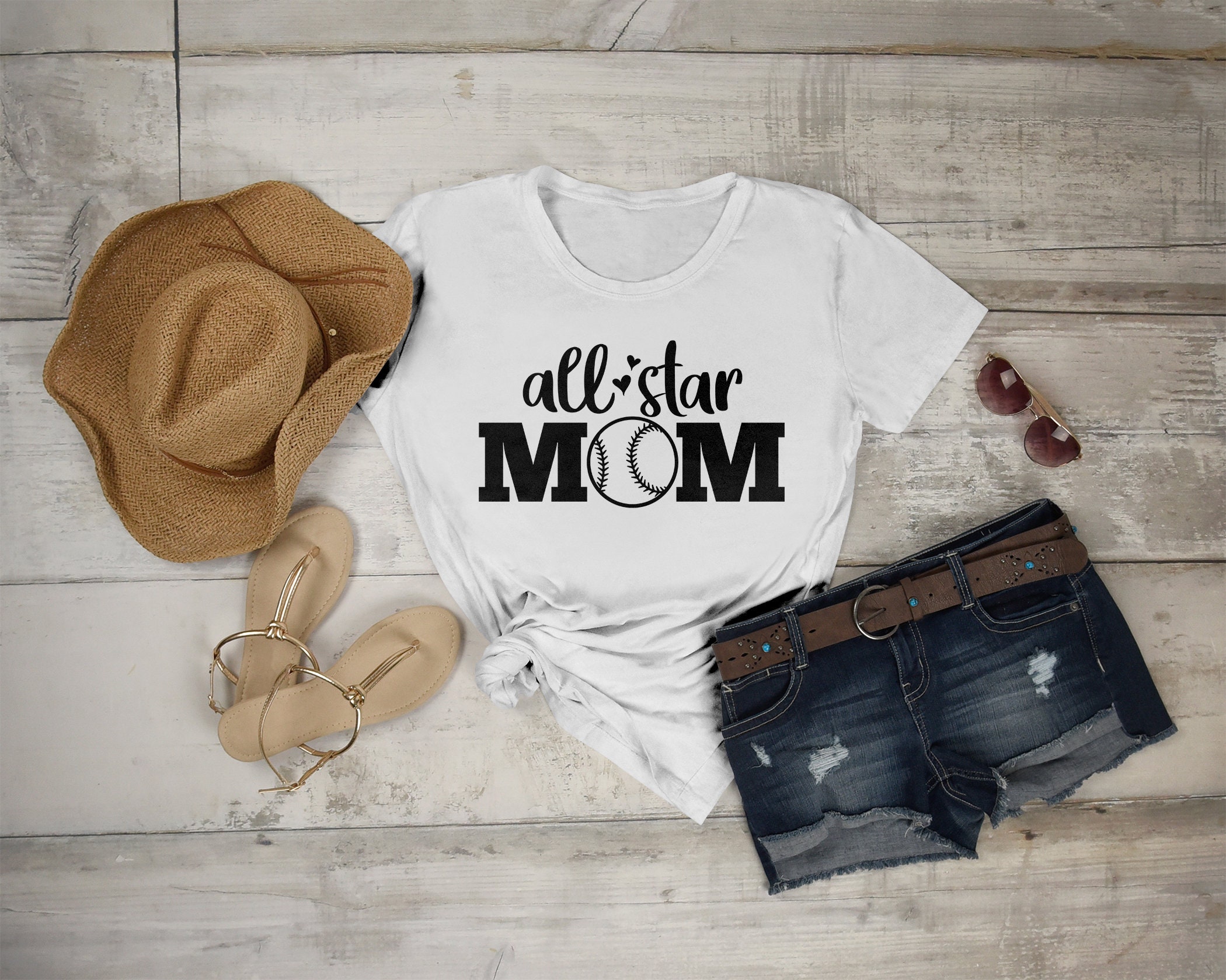 All Star Mom Svg, Baseball Mom, Mom Svg, Svg File, Cricut File, Clipart ...