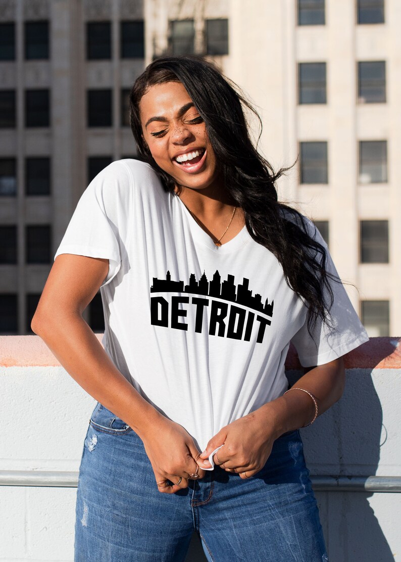 Detroit City Svg, Silhouette Svg, Detroit Skyline Svg, City Logo Svg ...