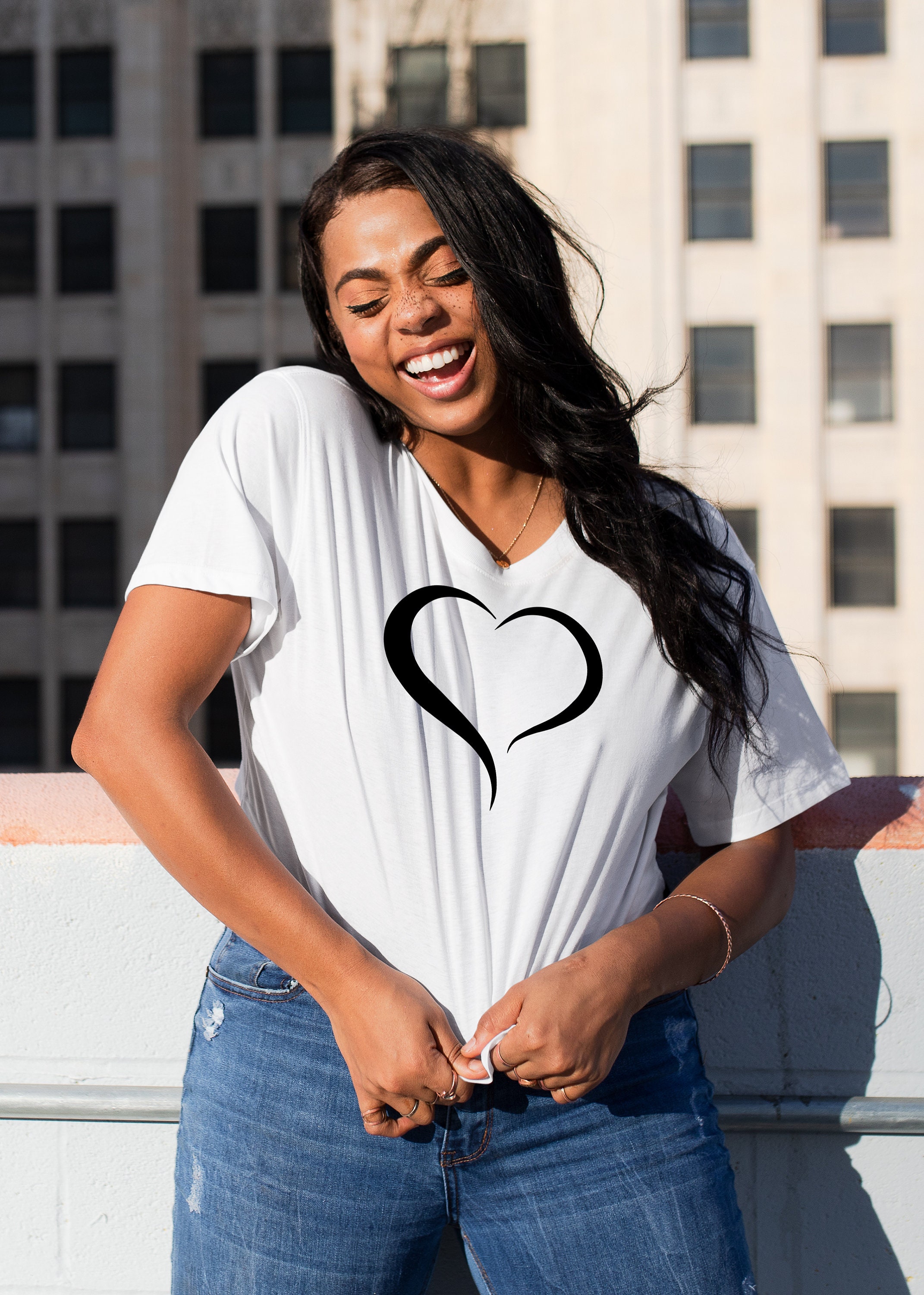 Open Heart Svg, Hand Drawn Heart Outline Instant Download - Etsy