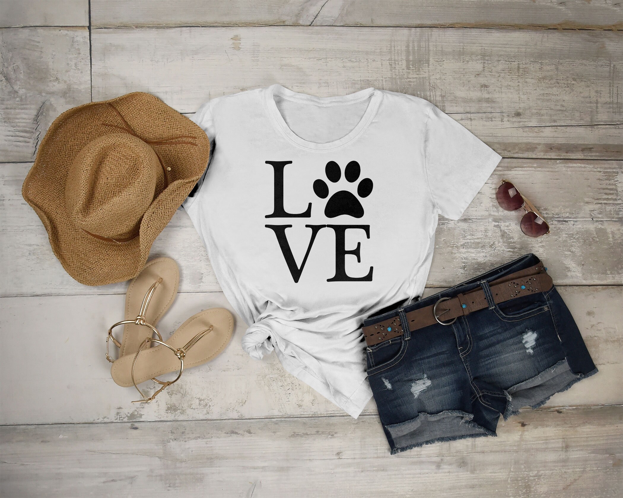 Love Animal Svg File for Cricut Paw Silhouette Png Jpg Pdf - Etsy