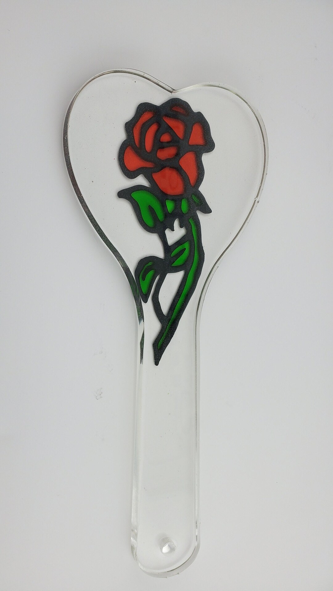 Stained Glass Rose Paddle - Etsy