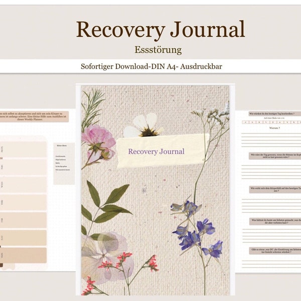 Recovery Journal - Etsy