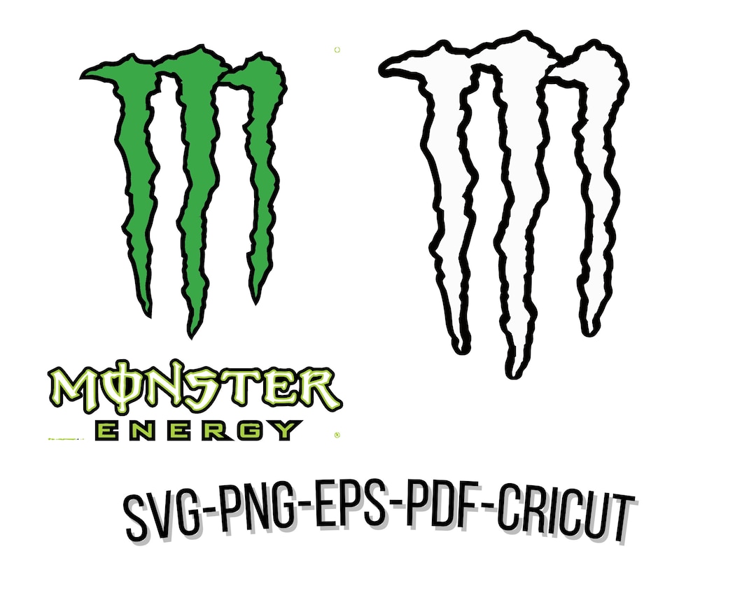 Monster Energy Drink SVG PNG Bundledigital Product Cricut - Etsy