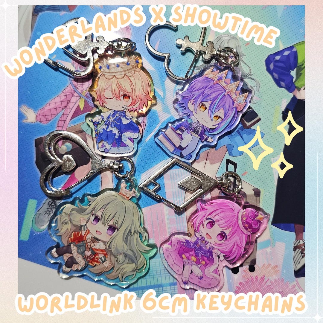 Project Sekai Wonderlands X Showtime World Link 6cm Acrylic Charms - Etsy