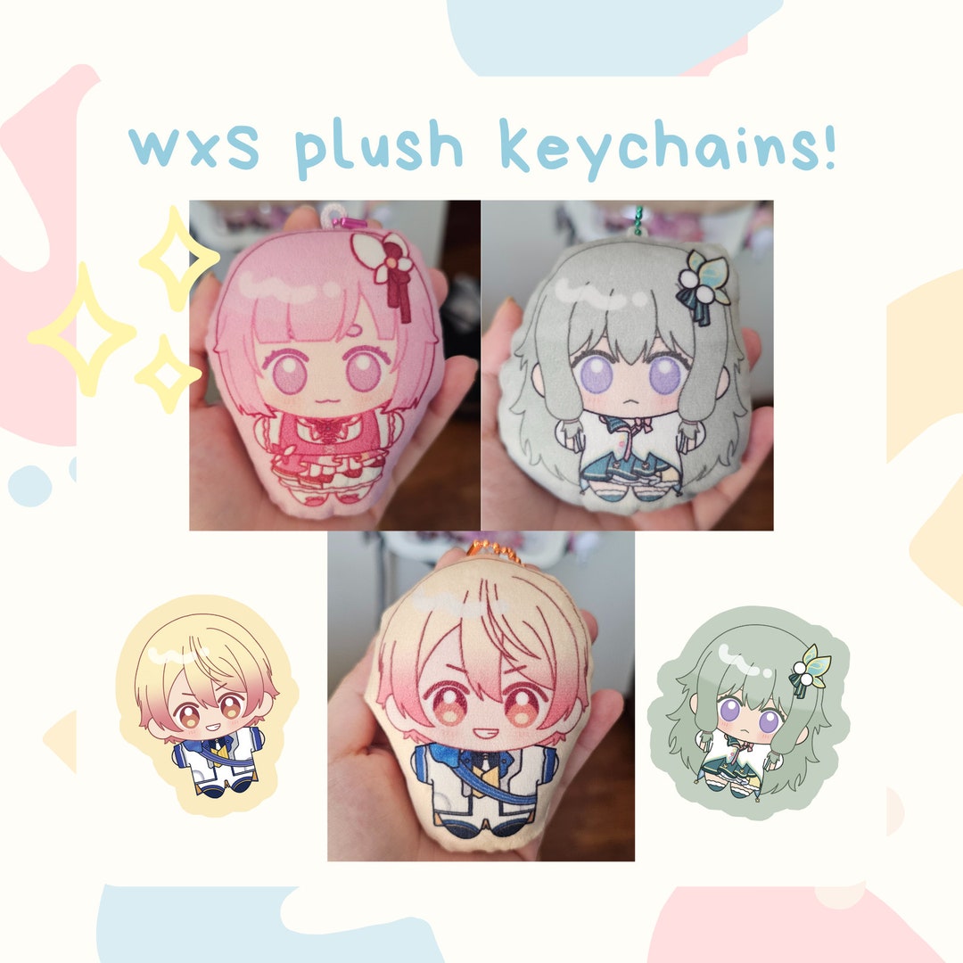 Project Sekai 10cm Squeaky Plush Keychains Wonderland Showtime - Etsy