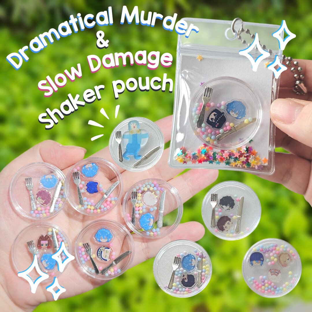 Dramatical Murder Slow Damage Shaker Pouch Charms - Etsy