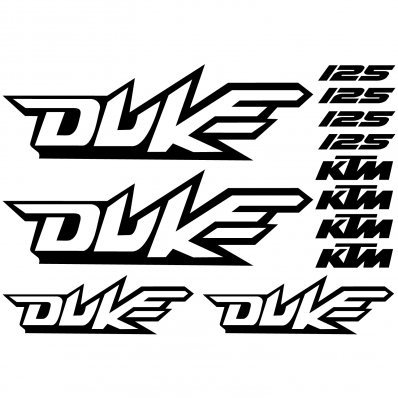 Ktm Duke Logo Sticker