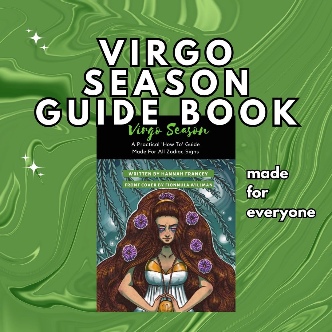 Virgo Zodiac Guide Book PDF ~ Made for EVERYONE! Virgo Season - Etsy