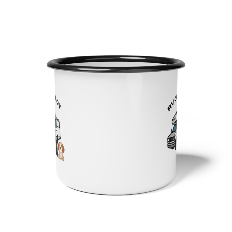 RV Co-pilot Enamel Camp Cup| Camper Gift| RV Owner Gift Ideas| Best ...