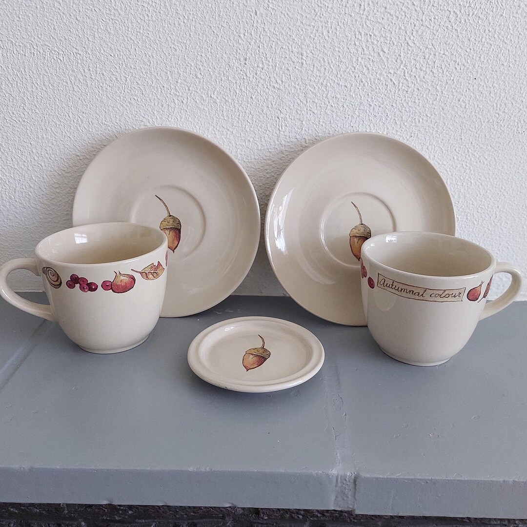 The Original World of Jet and Company Ceramic Teacup and Saucer ...