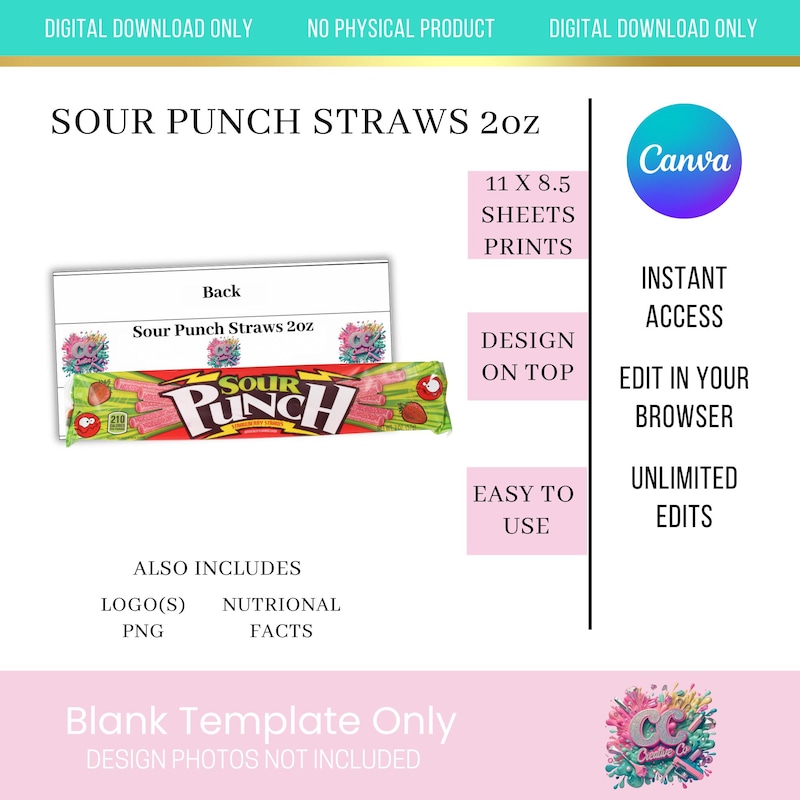 Birthday Sour Candy - Etsy