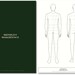 Standard Fashion Male Croquis Template With Size Chart -fashion Model ...