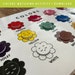 Color Matching Game, Flowers Matching, Montessori Activity, Colors ...