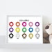 Colors Poster, Colors With Flowers, Montessori Poster, Colors Printable ...