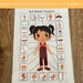 Body Parts Matching Activity Printable, Busy Book Pages, Toddler ...