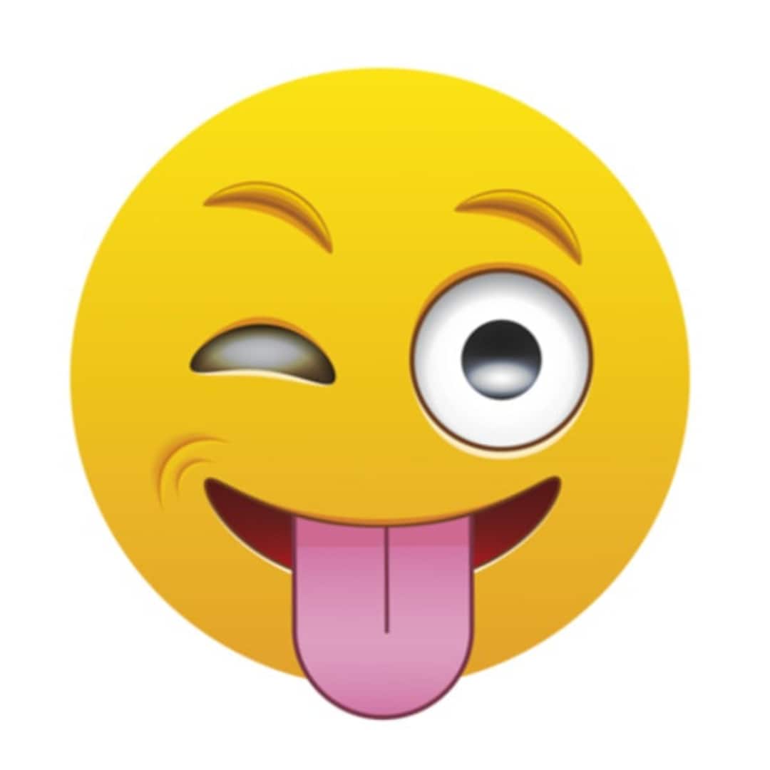 Iron-on Patch - Iron-on Motif Emoji Ugh - Etsy