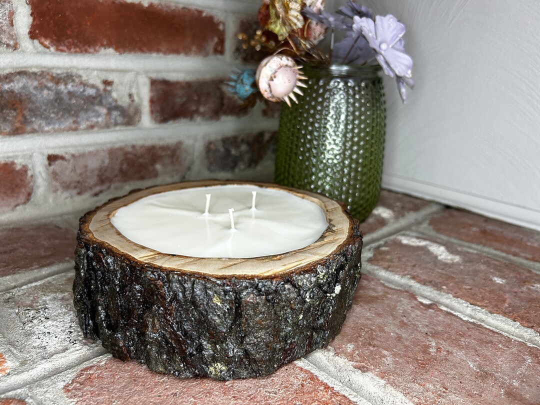 Pine Wood Candle - Etsy