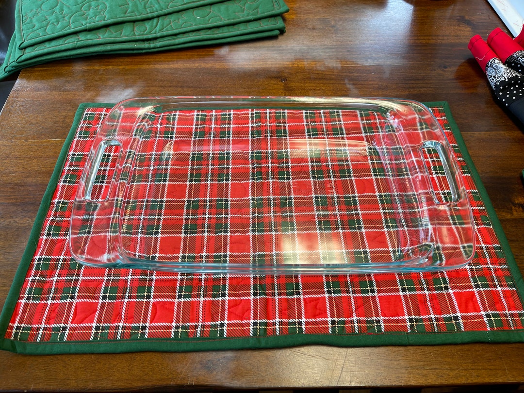 2 Large Hot Pads - Etsy