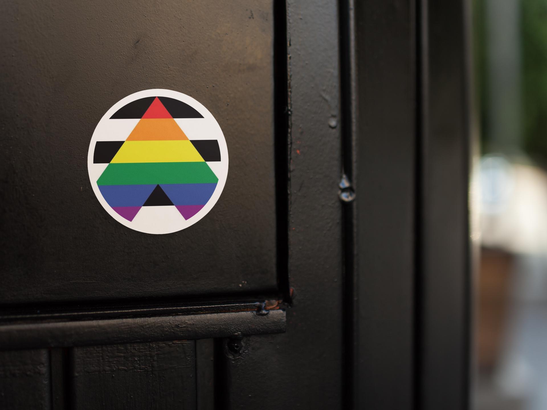 Round LGBTQIA+ Ally Flag Magnet - Etsy