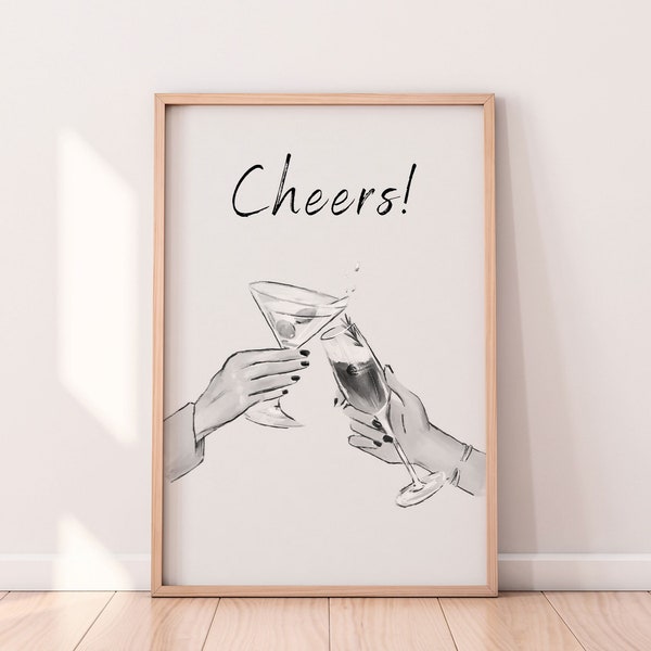 Cheers Sign - Etsy