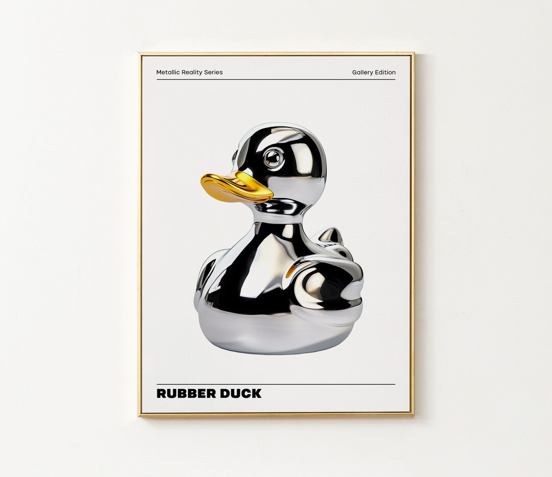 Bathroom Print, Bathroom Printable Art, Rubber Ducky Print, Bathroom ...