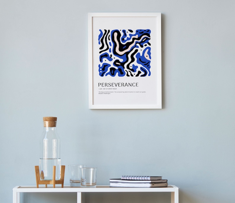 Perseverance Definition Printable Wall Art Perseverance - Etsy