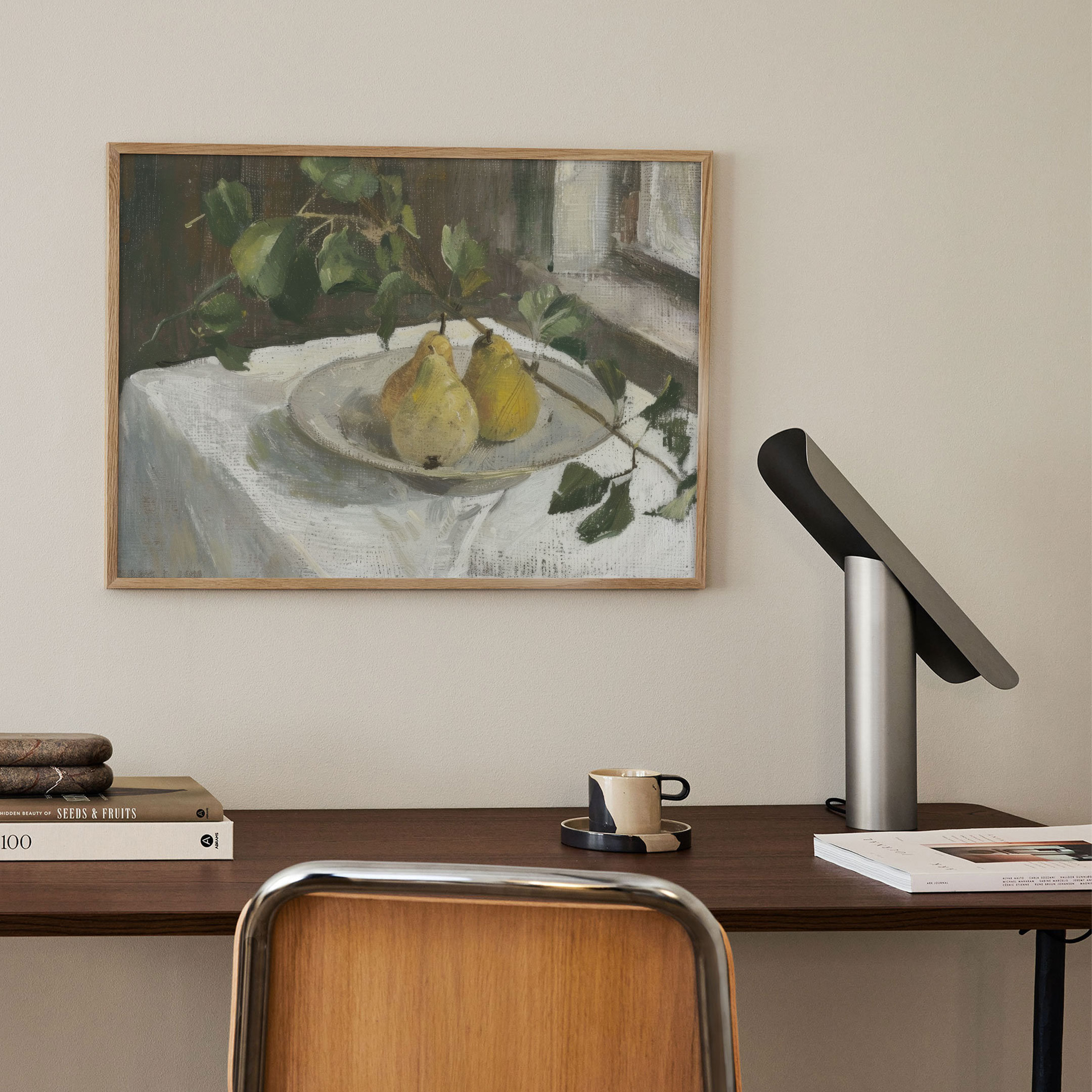 Pear Painting, Country Kitchen Wall Art, Fruit Print, PRINTABLE ART ...