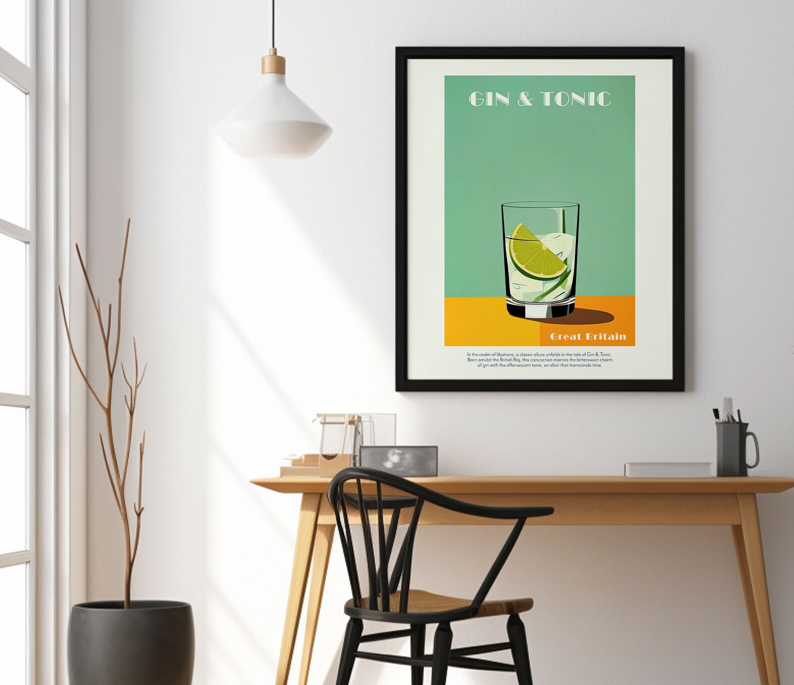 Gin and Tonic Print Gin and Tonic Cocktail Print Gin and - Etsy
