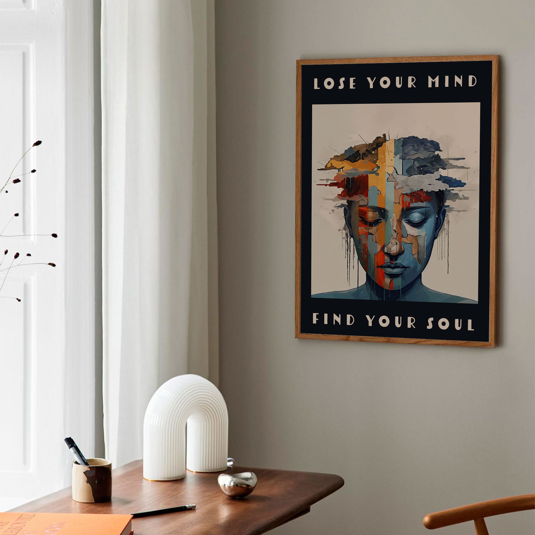 Lose Your Mind Find Your Soul Vintage Poster, Lose Your Mind Print ...