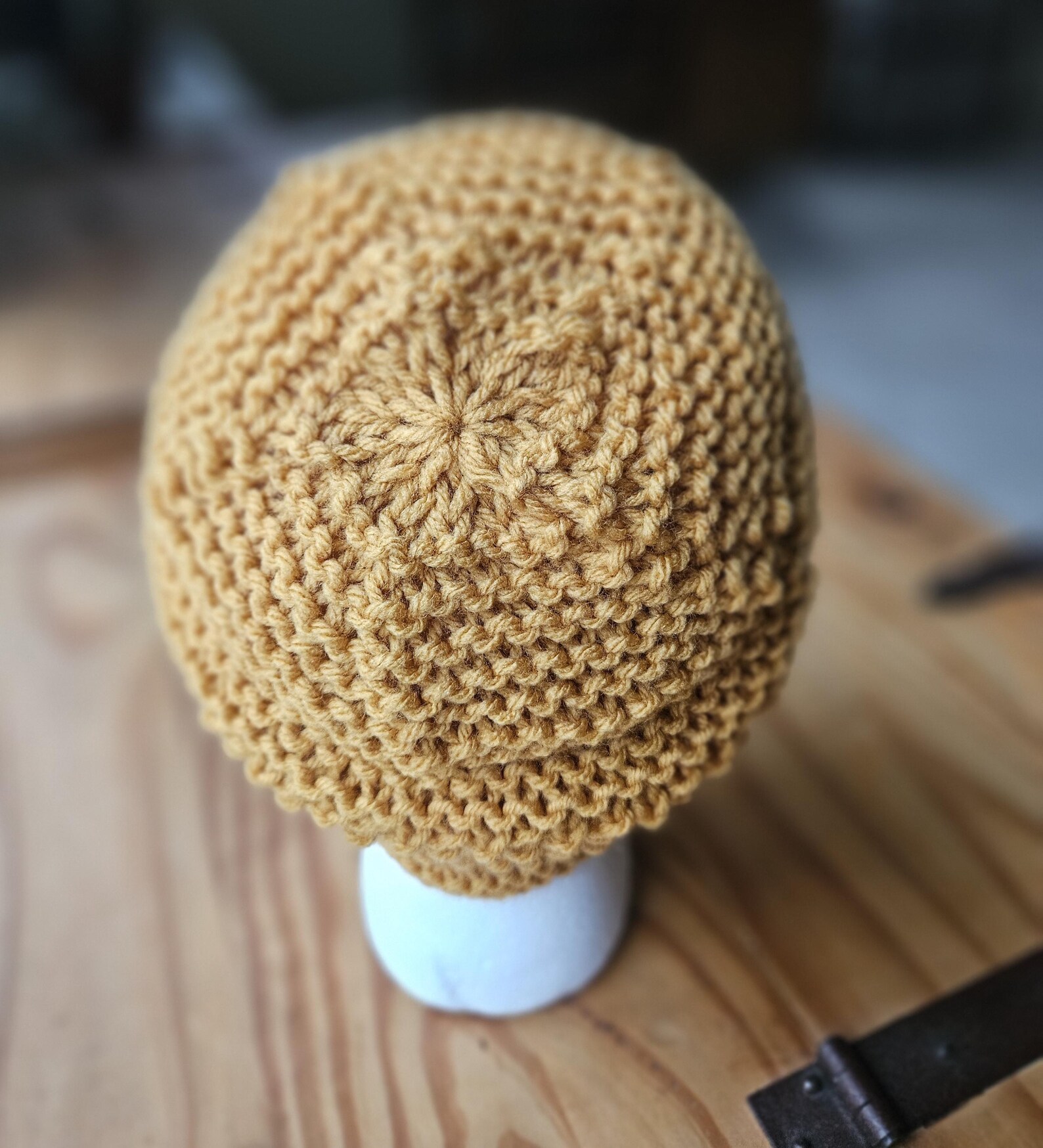 Slouchy Knitted Hat - Etsy