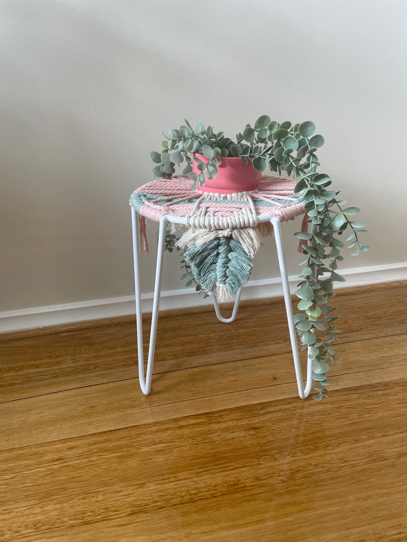 Modern Macrame Boho Style Planter/plant Holder - Etsy