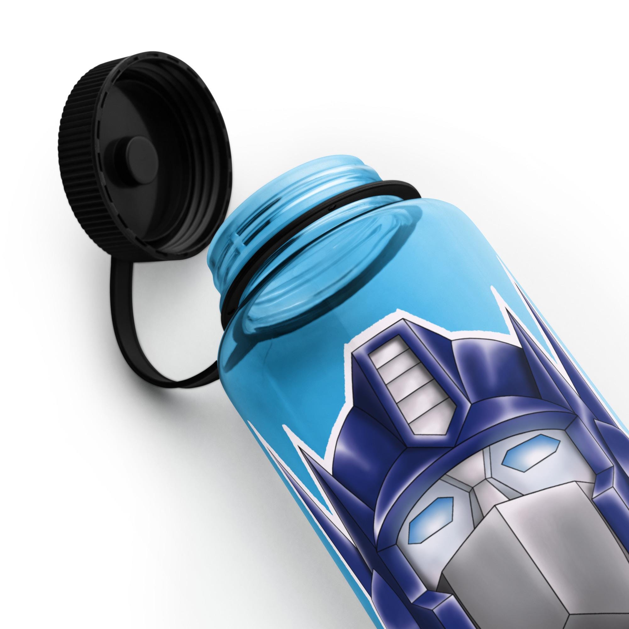 Optimus Prime's Face Wide Mouth Plastic Water Bottle - Etsy