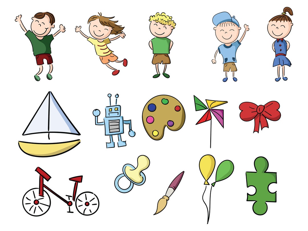 Ai Graphics Children's Png Graphics Children's - Etsy