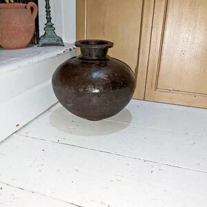 Vintage Metal Iron Heavy Indian Water Pot - Etsy UK